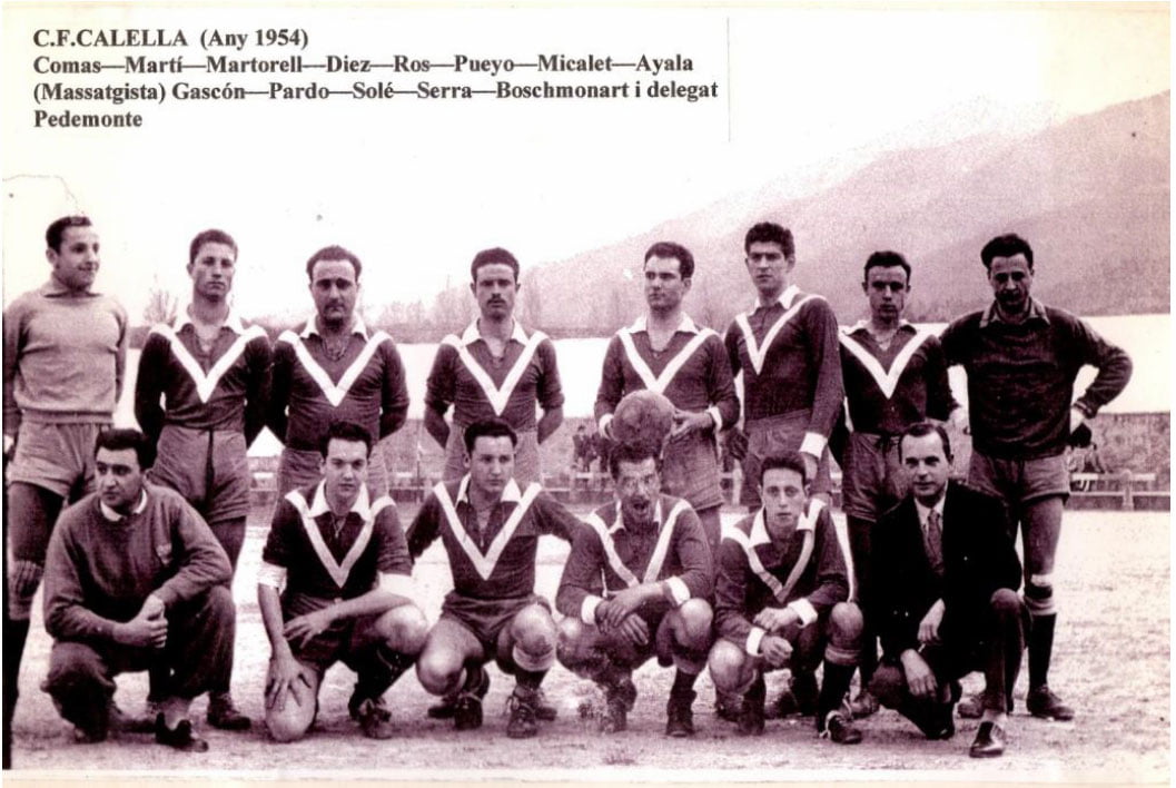 Història ⋆ Club de Futbol Calella